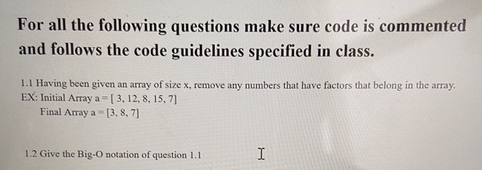 Solved For all the following questions make sure code is | Chegg.com