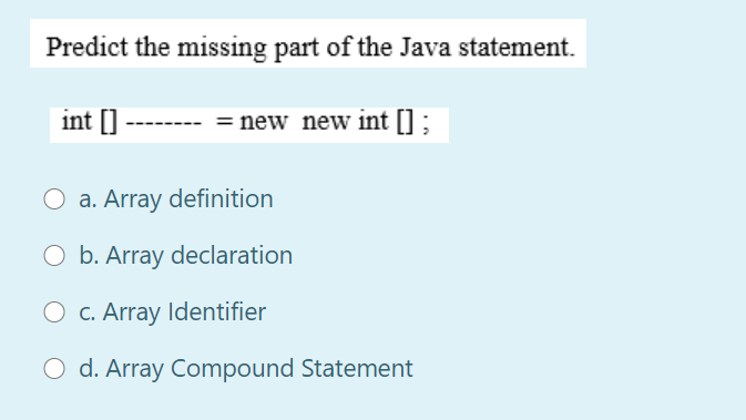 Solved A method signature is created from the O a. Main | Chegg.com