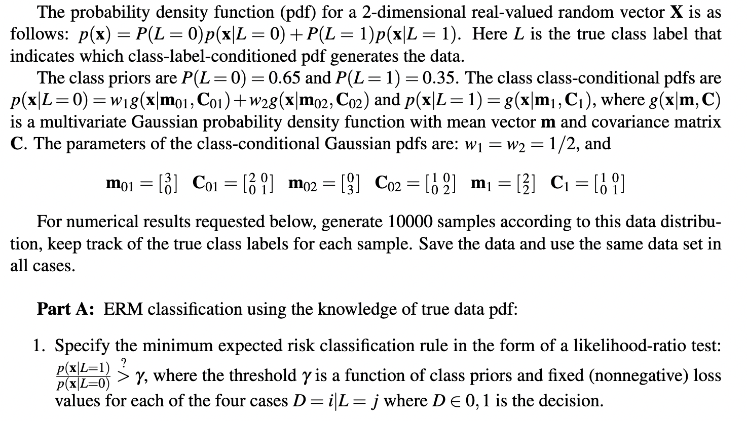 The probability density function (pdf) for a | Chegg.com