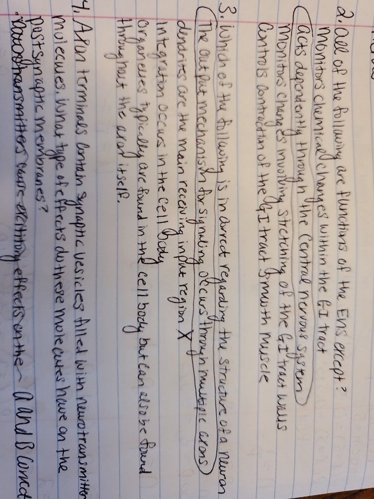 Solved which of the following is incorrect regarding the | Chegg.com