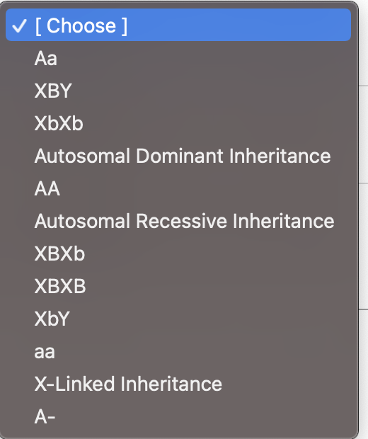 Solved [Choose ] Аа XBY XbXb Autosomal Dominant Inheritance | Chegg.com