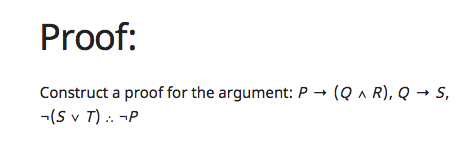 Solved Please complete this proof using ONLY the basic TFL | Chegg.com