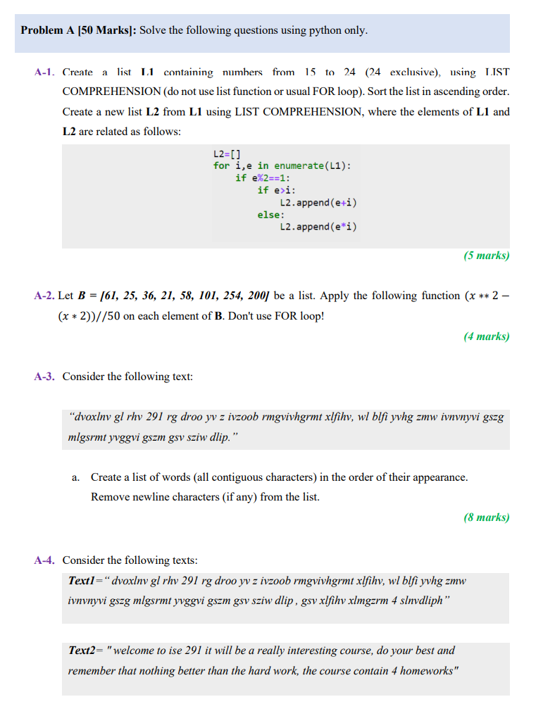 Solved Homework Presentation \& Submission: *. You must | Chegg.com