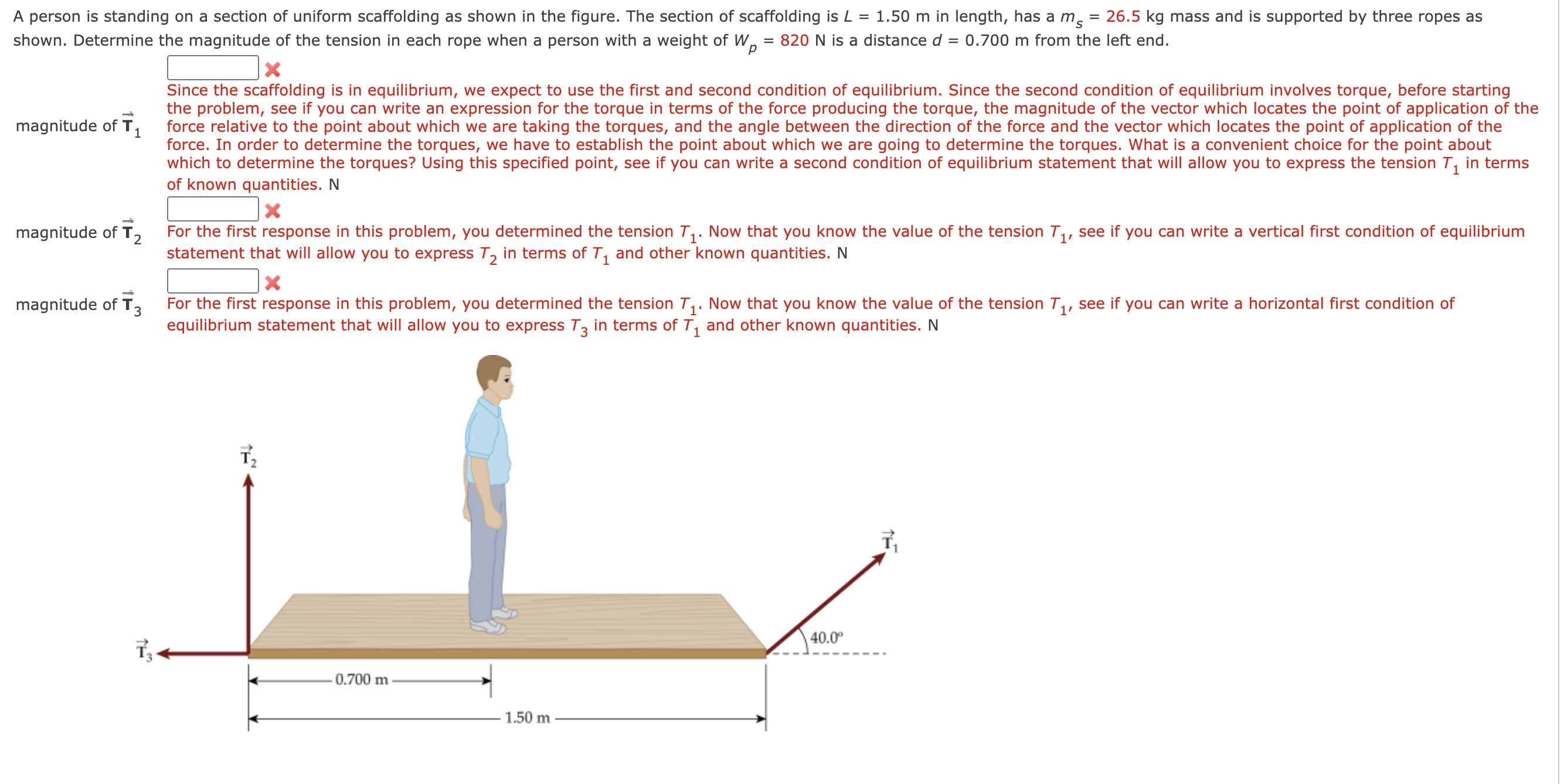 Solved A person is standing on a section of uniform | Chegg.com