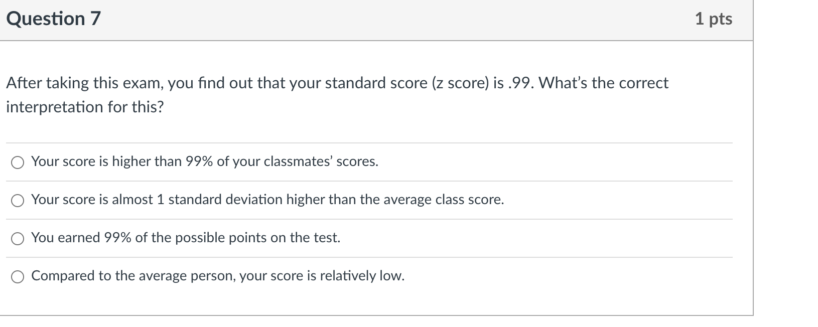 Solved After taking this exam, you find out that your | Chegg.com