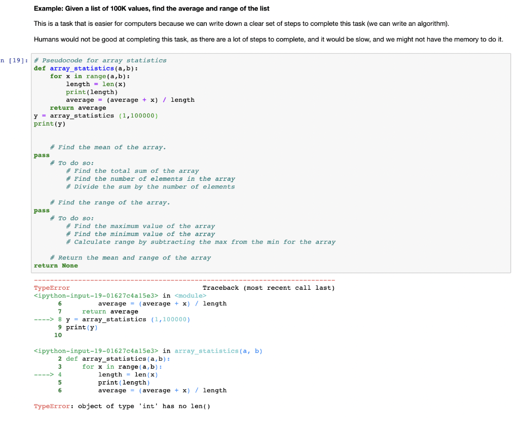 Solved Example: Given a list of 100K values, find the | Chegg.com