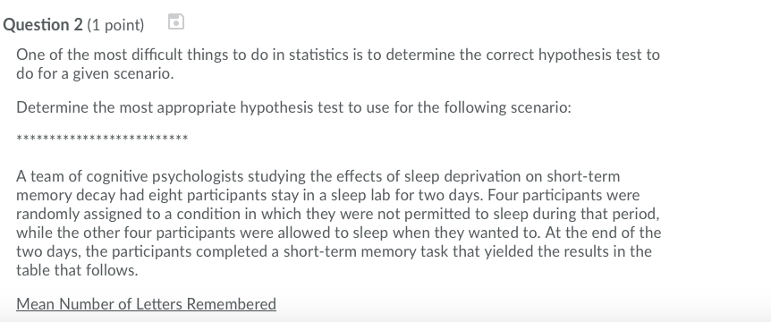 Solved Question 2 (1 point) One of the most difficult things | Chegg.com