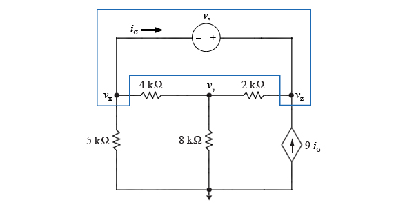 Solved Part J - Write the dependent source constraint | Chegg.com