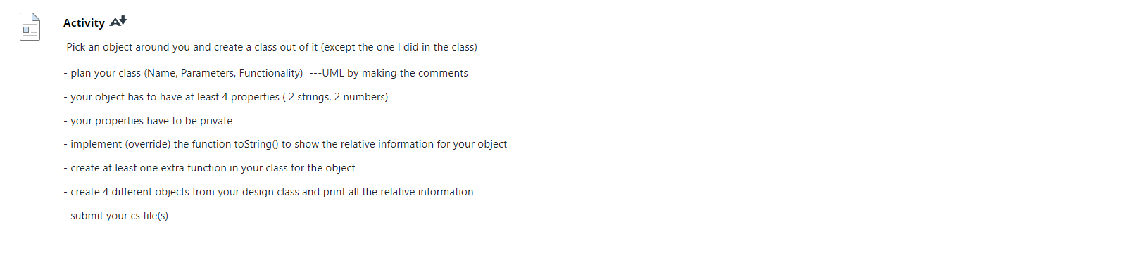 Solved Hello, can you do the instructions in C# Programming | Chegg.com
