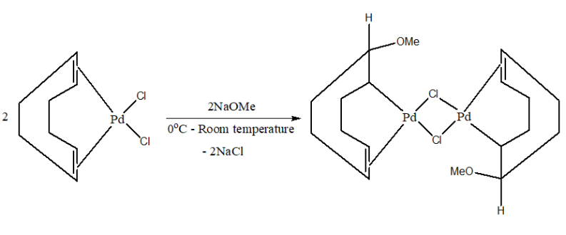 Solved Pd(cod)Cl2 with methoxide Reaction Mechanism? I | Chegg.com