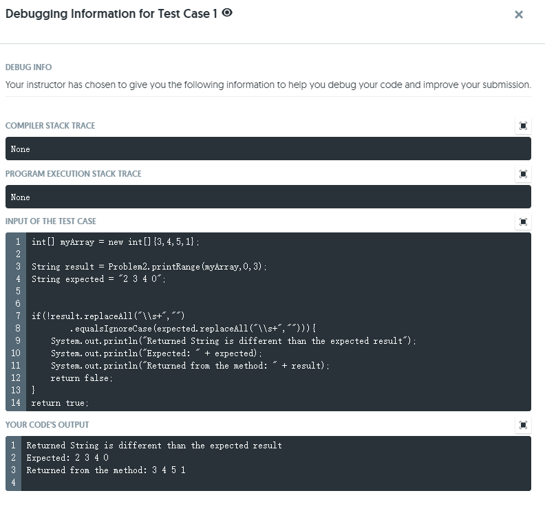 Solved Takes three parameters: an array of integers, a start | Chegg.com