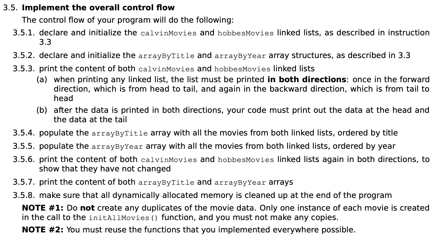 3. Instructions Your program will begin by | Chegg.com