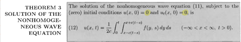 Solved 15. Fundamental solution of the wave equation. Show | Chegg.com