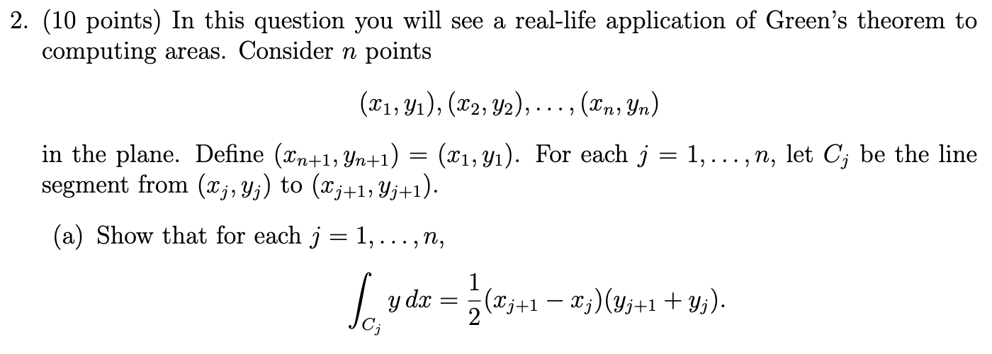 Solved (10 points) In this question you will see a real-life | Chegg.com