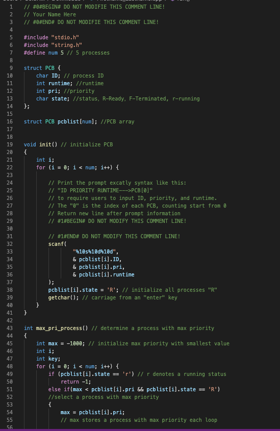 Solved Must fill in the blank lines for this code. Output | Chegg.com
