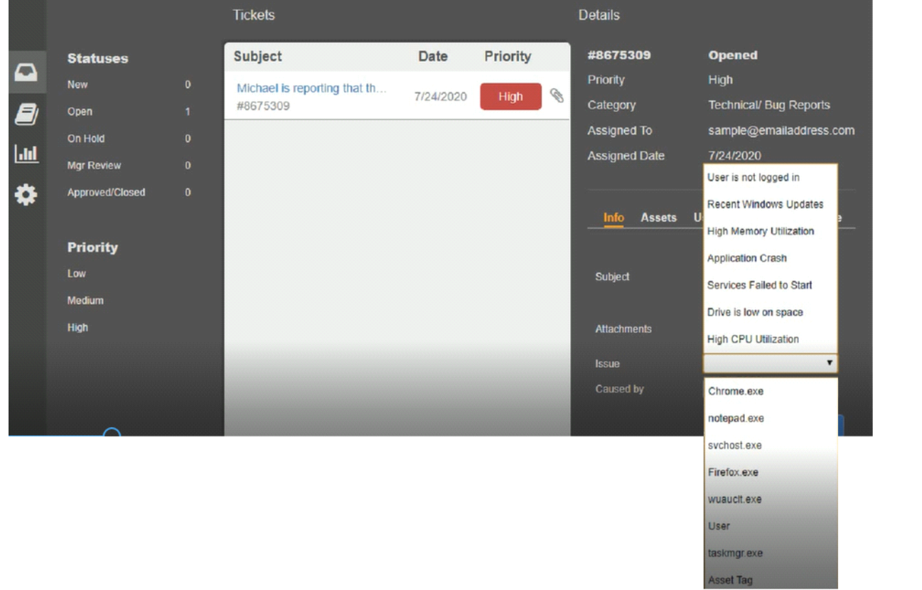 Welcome to the Enterprise Help Desk System. Please | Chegg.com