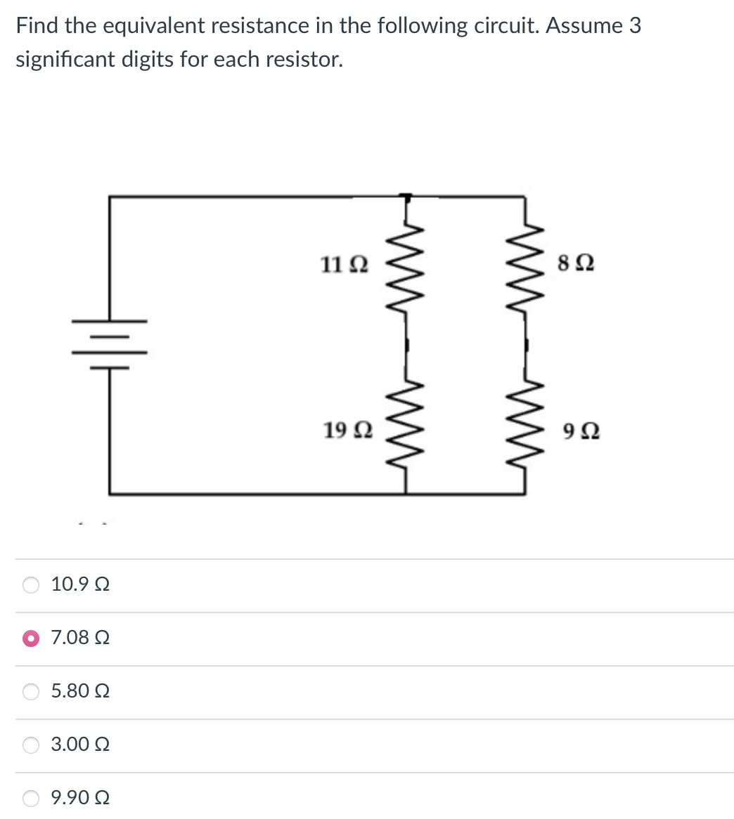 Solved Find the equivalent resistance in the following | Chegg.com