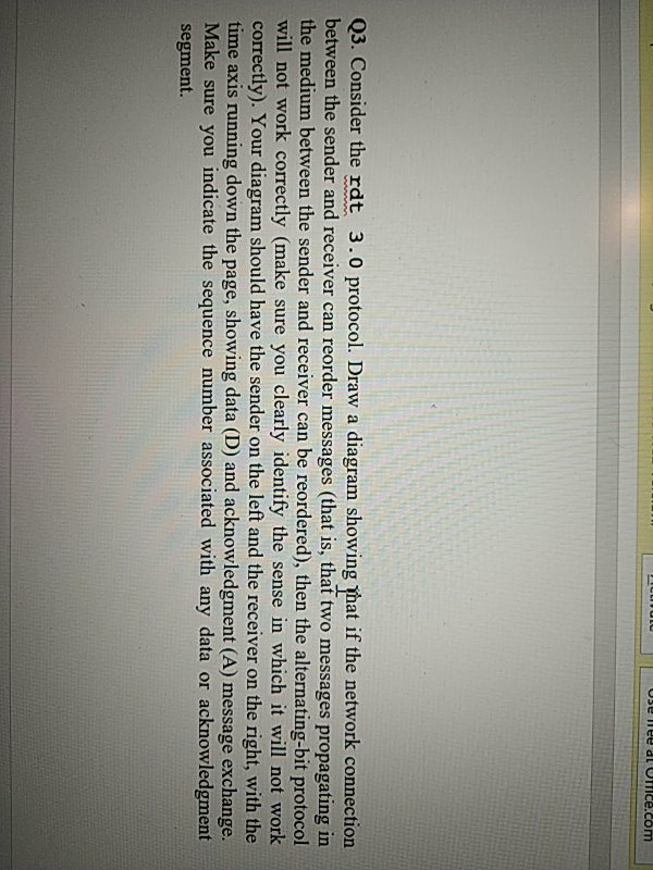 Ose needlUrlice.com Q3. Consider the rdt 3.0 | Chegg.com