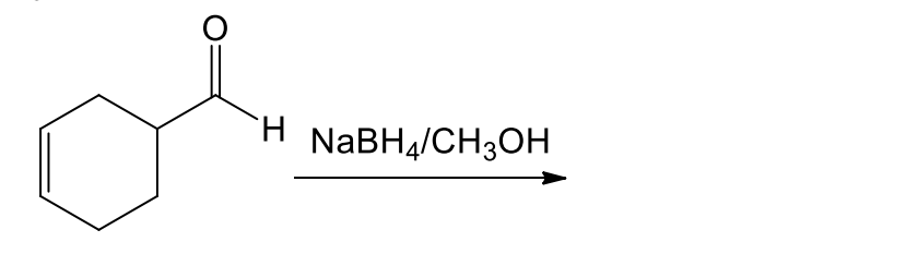 Solved O TH / NaBH4/CH3OH H | Chegg.com