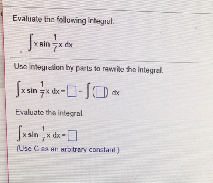 Solved Evaluate the following integral. r 14-14x dx 1-vx | Chegg.com