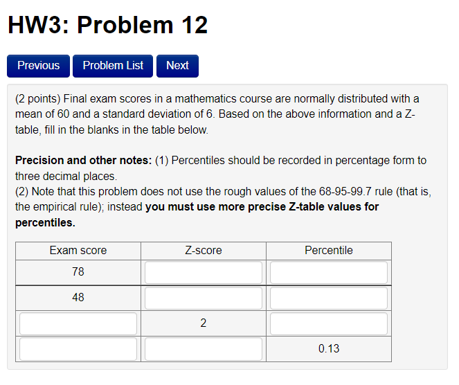 Solved HW3: Problem 12 Previous Problem List Next (2 points) | Chegg.com