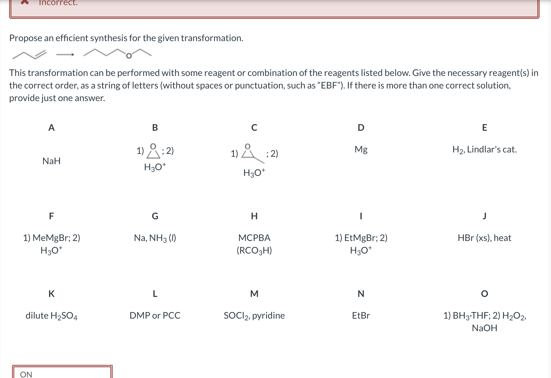 Solved Propose an efficient synthesis for the given | Chegg.com