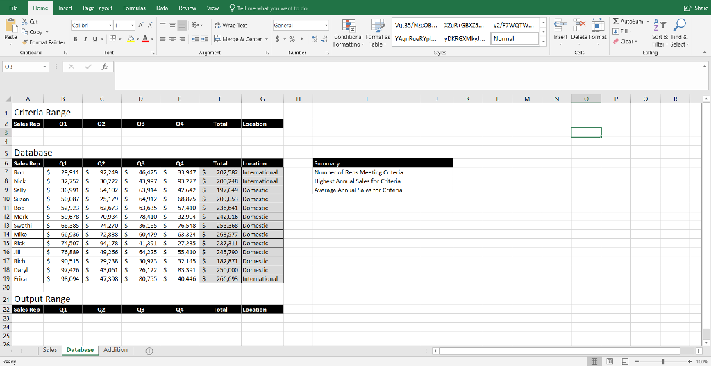 Solved Insert Pag Layout Fomulas Cata Revicw viw Tell me | Chegg.com