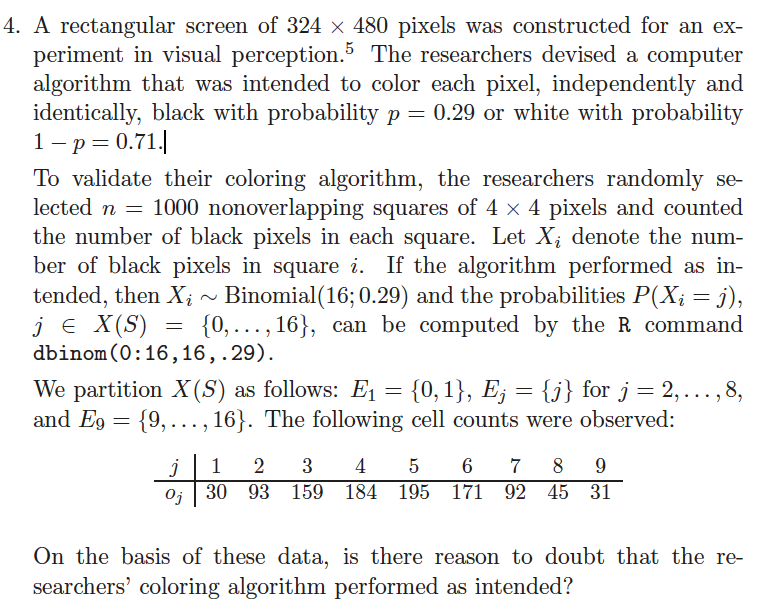 A rectangular screen of 324×480 pixels was | Chegg.com