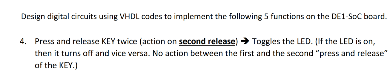 Design digital circuits using VHDL codes to implement | Chegg.com