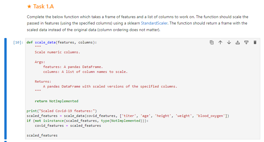Solved Complete the below function which takes a frame of | Chegg.com