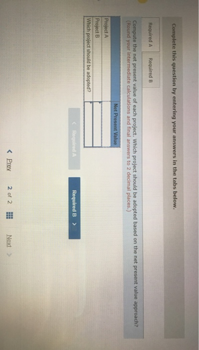 Solved Check Problem 16-19 Using net present value and | Chegg.com