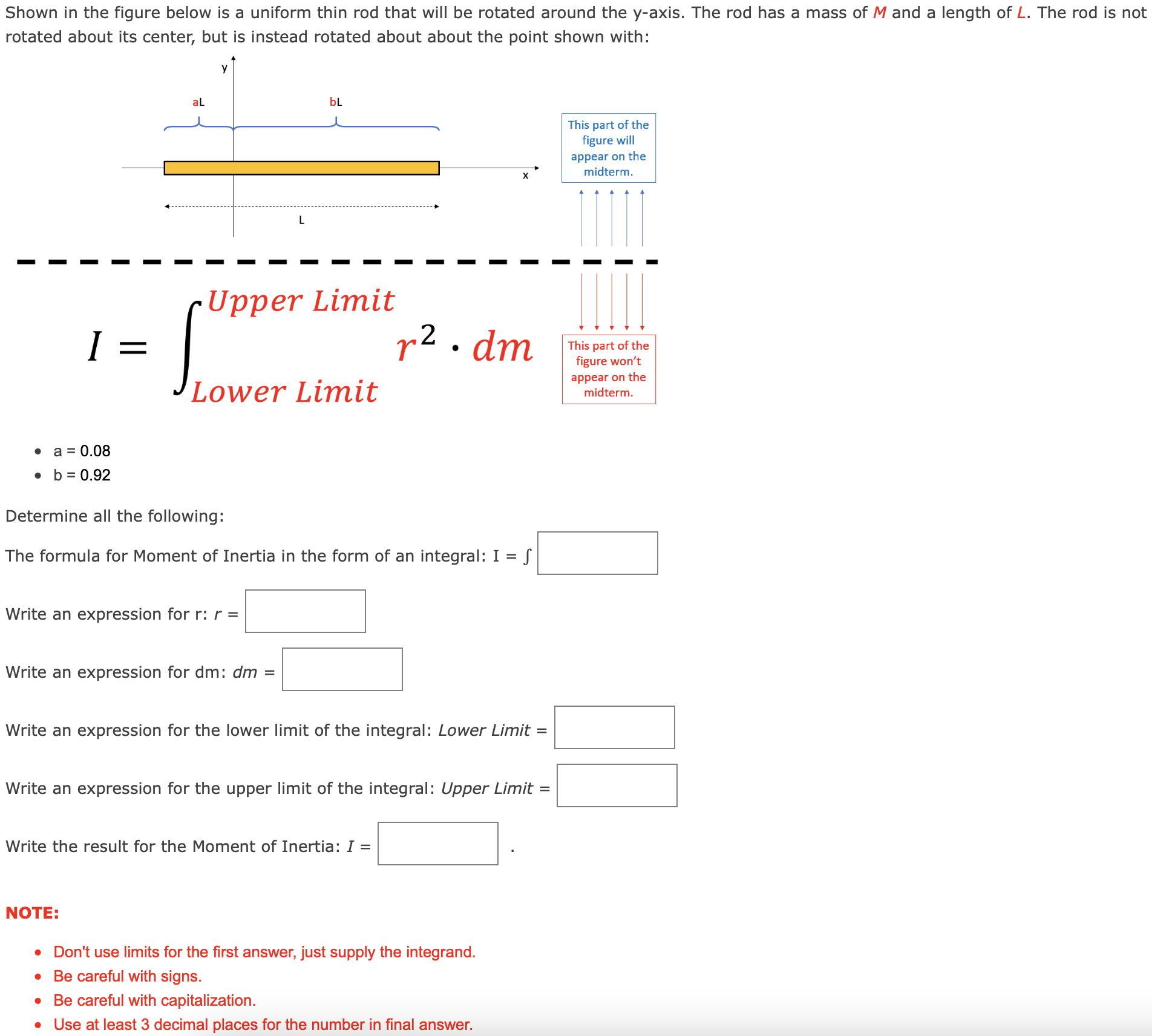 Solved Shown in the figure below is a uniform thin rod that | Chegg.com