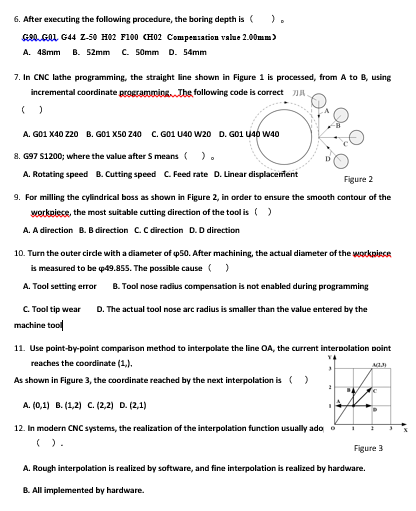 Solved 2. Multiple-choice questions 1. CNC machine tools | Chegg.com