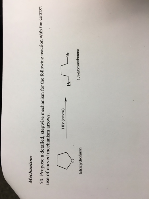 Solved Propose a detailed, stepwise mechanism for the | Chegg.com