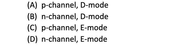 Solved Problem 2 (60 Points) Figure below shows an E-MOSFET | Chegg.com Solved Problem 2 (60 Points) Figure below shows an E-MOSFET | Chegg.com