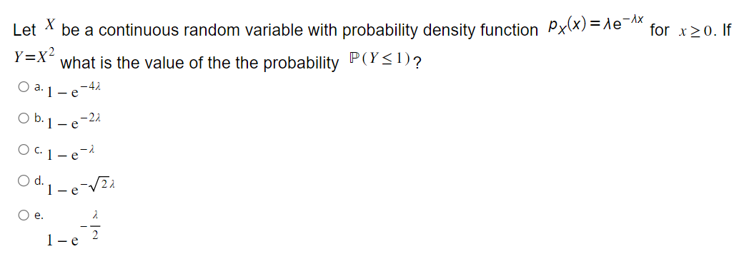 Solved Let X be a continuous random variable with | Chegg.com