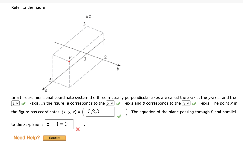Solved Refer to the figure. b In a three-dimensional | Chegg.com