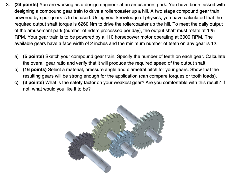 Solved 3. (24 points) You are working as a design engineer | Chegg.com