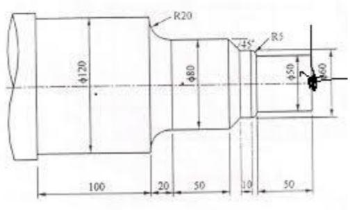 Solved The component shown in Fig. 1 is to be machined using | Chegg.com