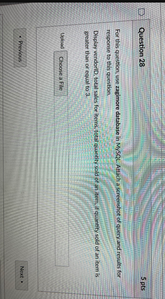 Solved For this question, use zagimore database in MySQL. | Chegg.com