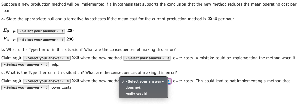 Solved Suppose a new production method will be implemented | Chegg.com