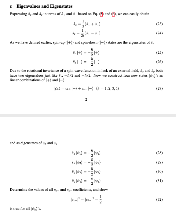 Solved 1 Ladder Operators in Spin Angular Momentum Just like | Chegg.com Solved 1 Ladder Operators in Spin Angular Momentum Just like | Chegg.com