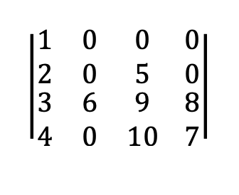 Solved Use cofactor expansions to evaluate the determinants | Chegg.com