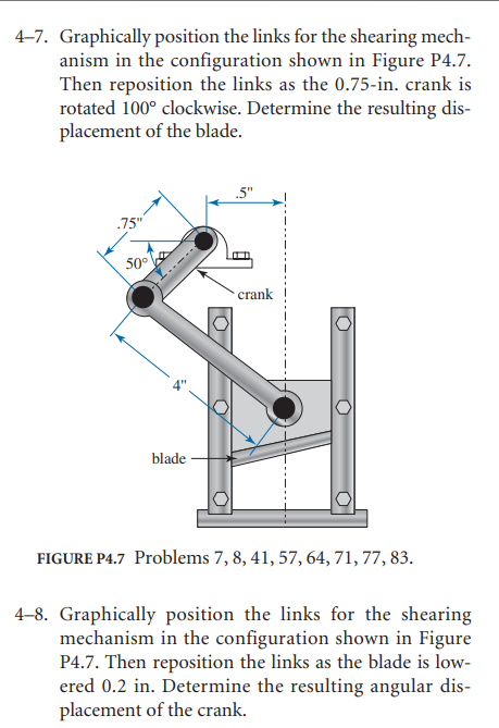 Solved Machines and Mechanisms | 4th Edition Chapter 4, | Chegg.com