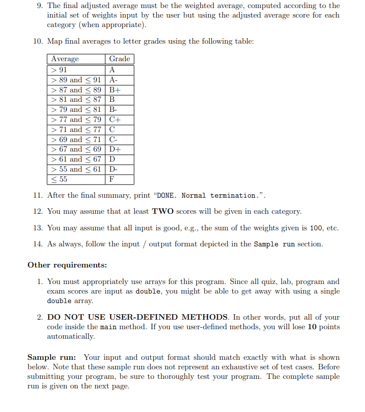Solved With java, can u add interpretation for important | Chegg.com
