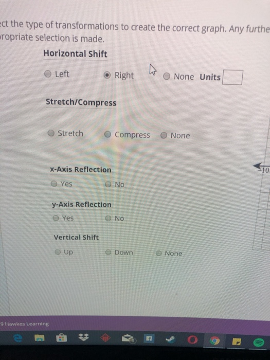 Solved need to know how function has horizantallyshifted, | Chegg.com
