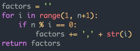 Solved If the function is called as: get_factors (12) the | Chegg.com