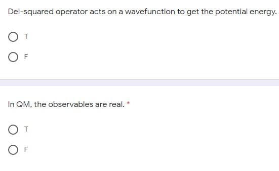 Solved Del-squared operator acts on a wavefunction to get | Chegg.com