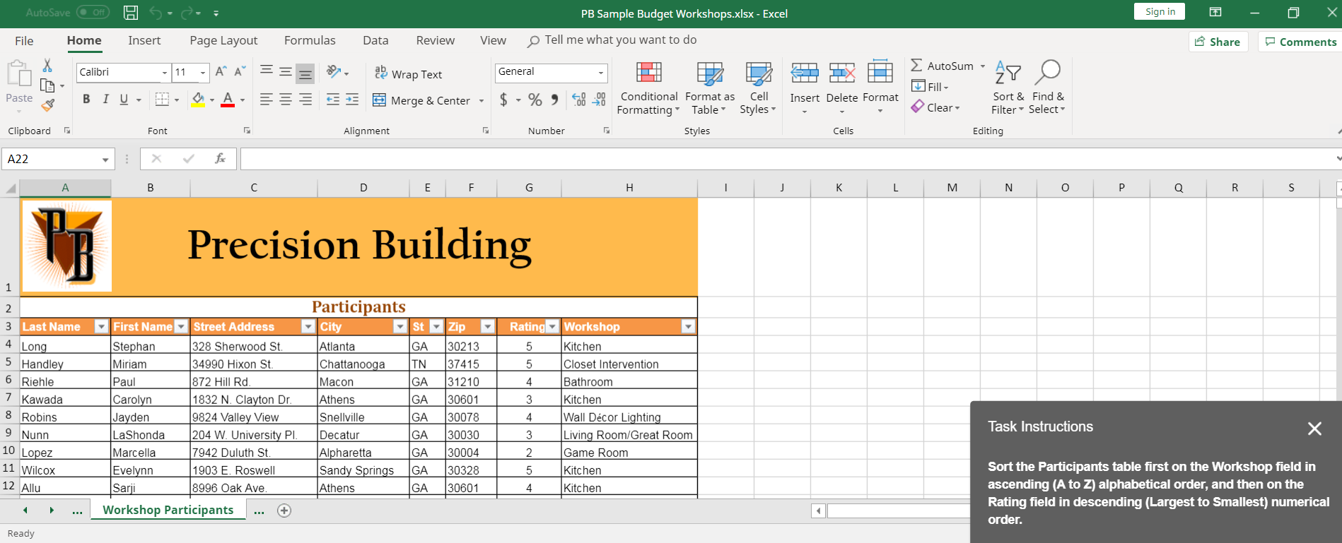 Solved Precision Building | Chegg.com