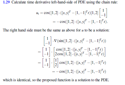 Solved 1.29. Consider the advection equation in | Chegg.com